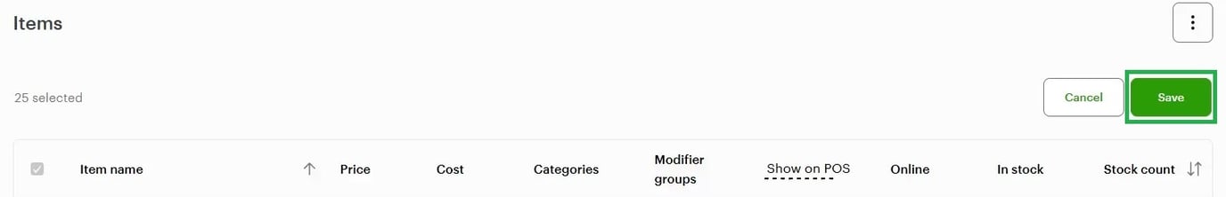 How to Enable Clover's Inventory Tracking