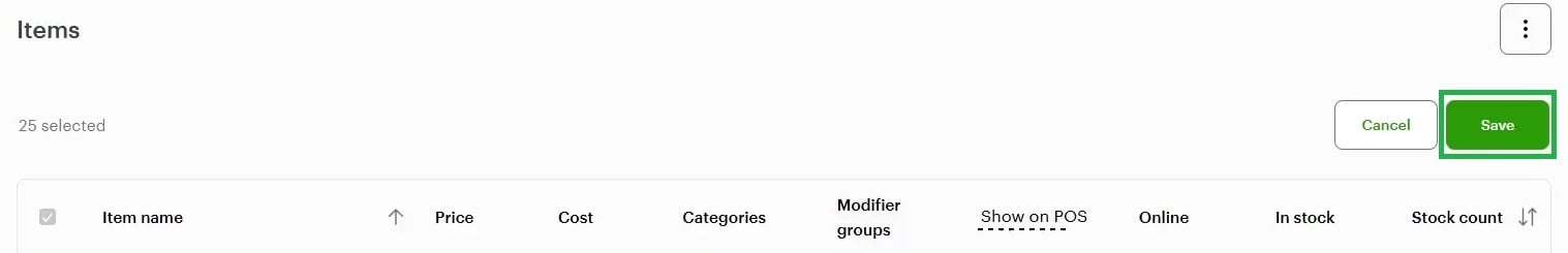 How to Enable Clover's Inventory Tracking