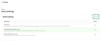 How to Enable Clover's Inventory Tracking