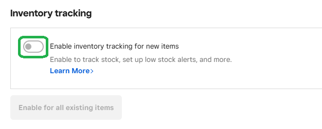 How to Enable Square's Inventory Tracking Feature