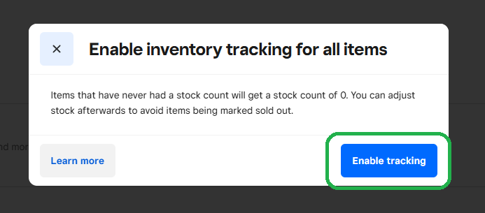 How to Enable Square's Inventory Tracking