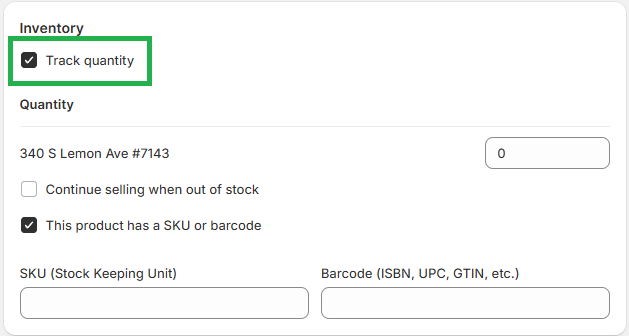 How to Enable Shopify's Inventory Tracking