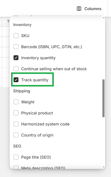 How to Enable Shopify's Inventory Tracking