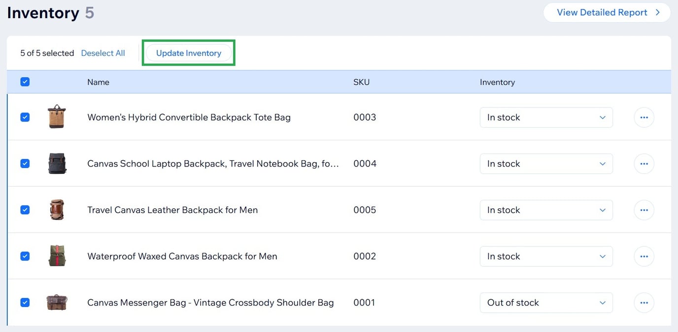How to Enable Wix's Inventory Tracking