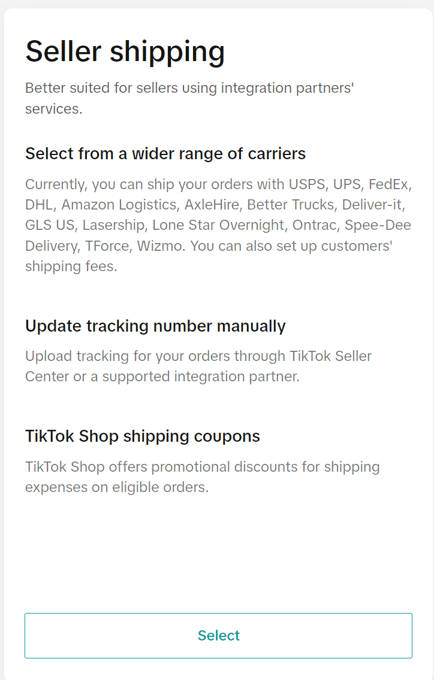 What is a shipping template and how do I set mine up in TikTok Shop?