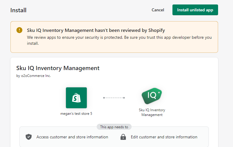 Getting Started with SKU IQ